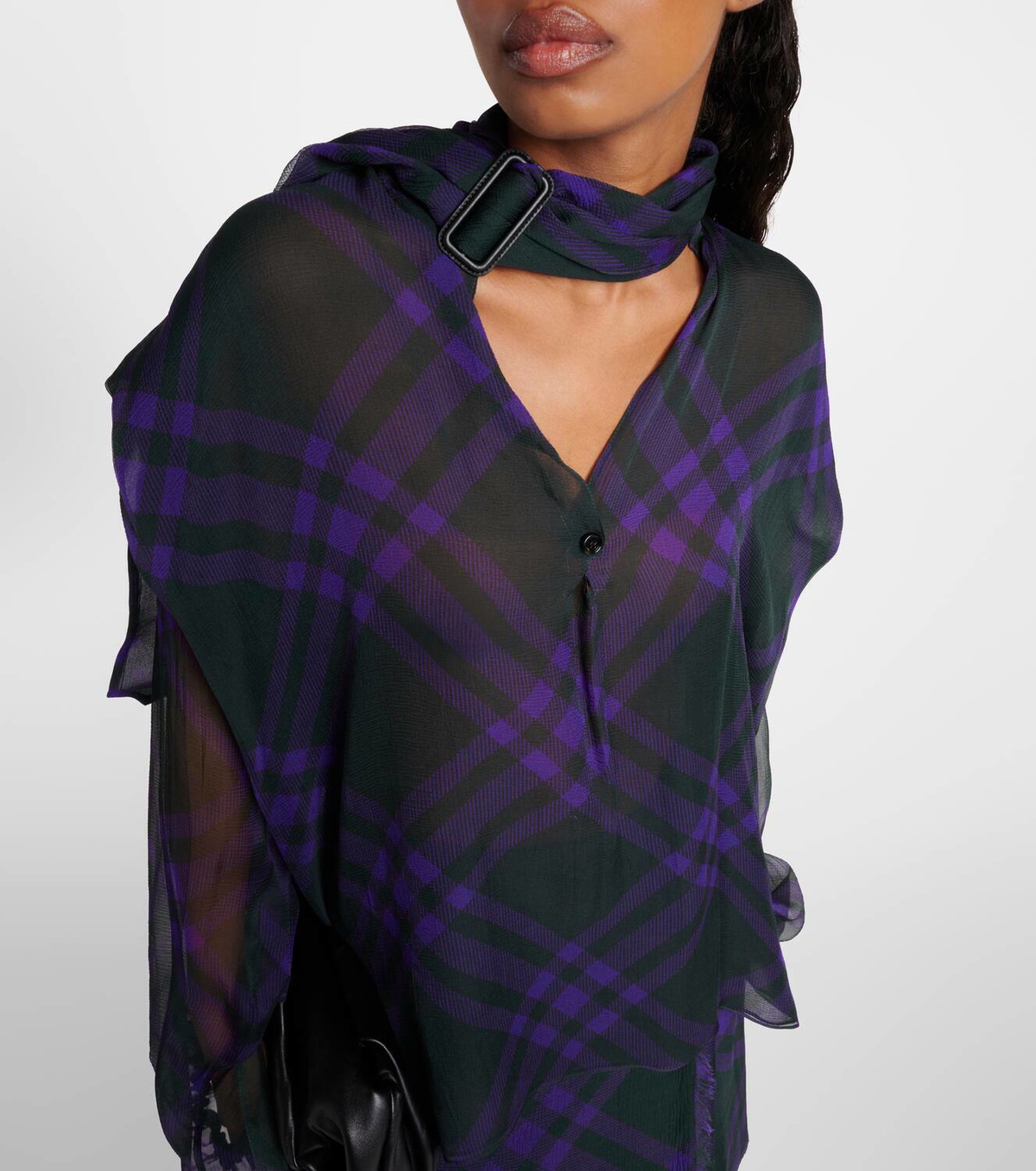 Burberry Burberry Check silk shirt Burberry