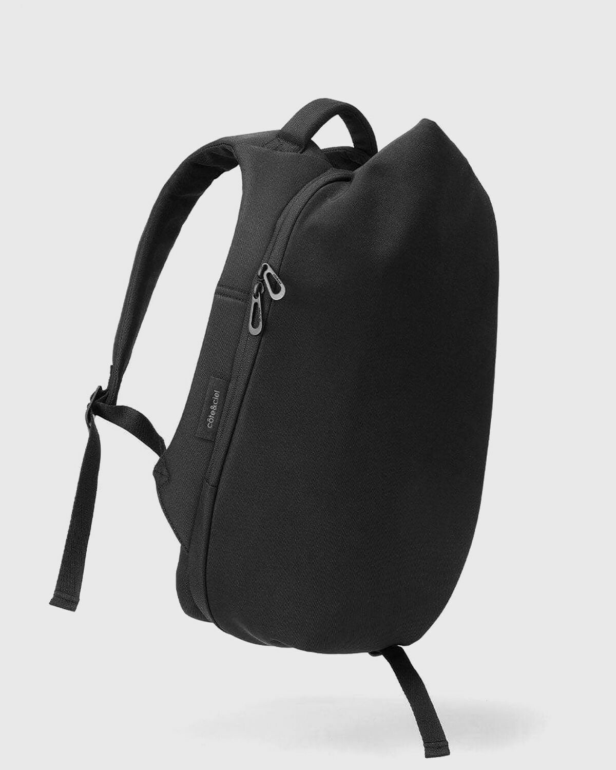 Côte&Ciel Isar Small Eco Yarn Black Backpacks Cote & Ciel