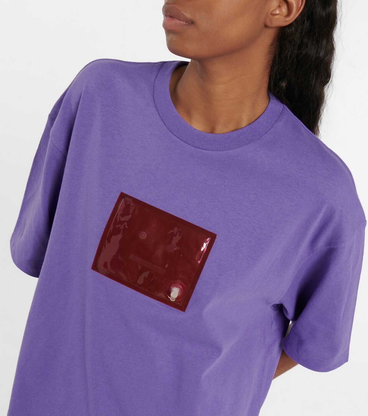 Acne Studios - Face cotton T-Shirt Acne Studios