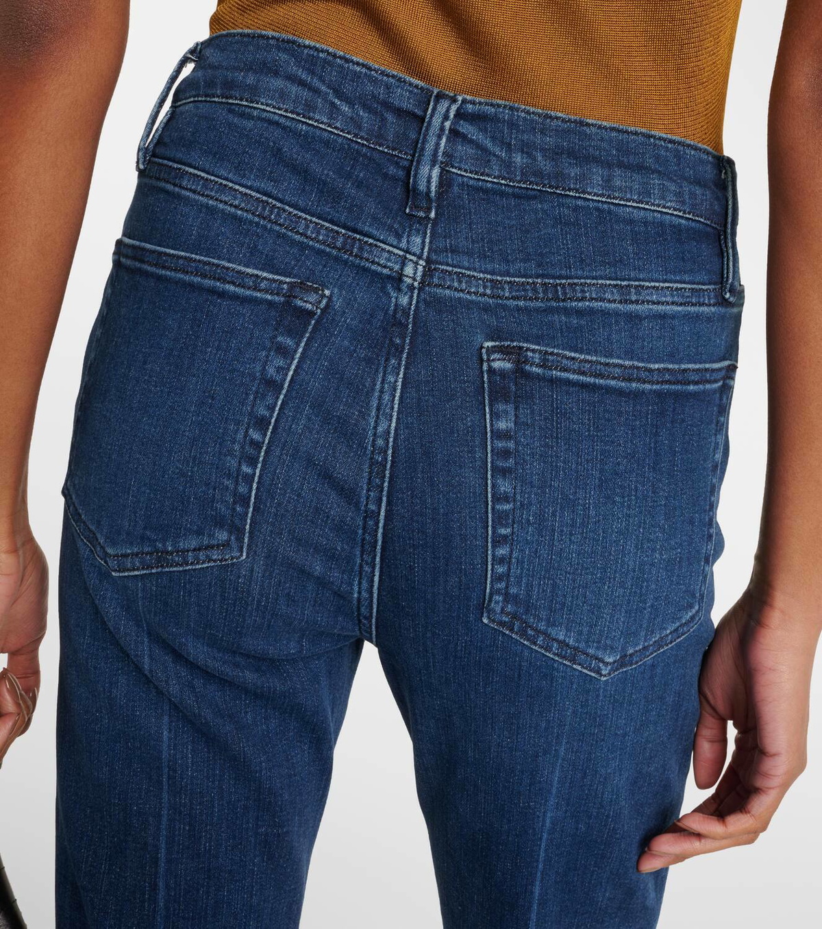 Frame Le Easy Flare high-rise flared jeans Frame Denim