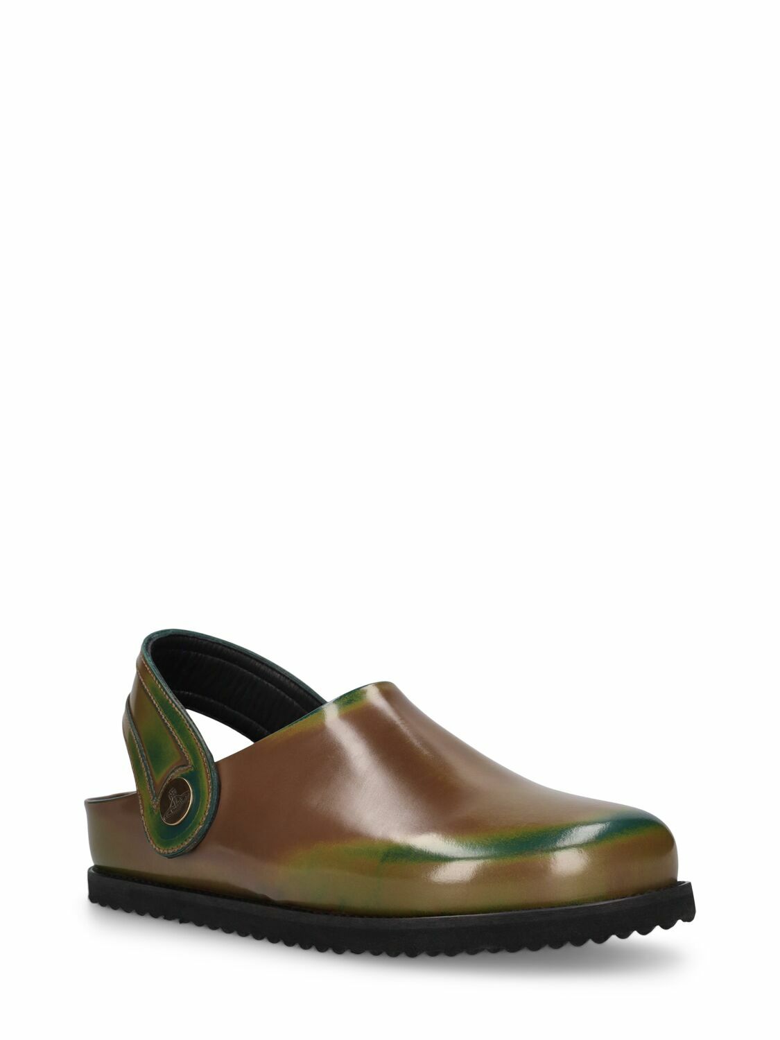 VIVIENNE WESTWOOD Oz Leather Clog Mules Vivienne Westwood