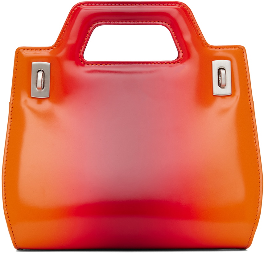 Ferragamo Orange Mini Wanda Bag Salvatore Ferragamo