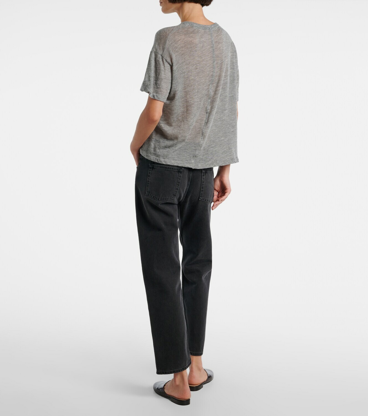 The Row Lila knitted cashmere top The Row