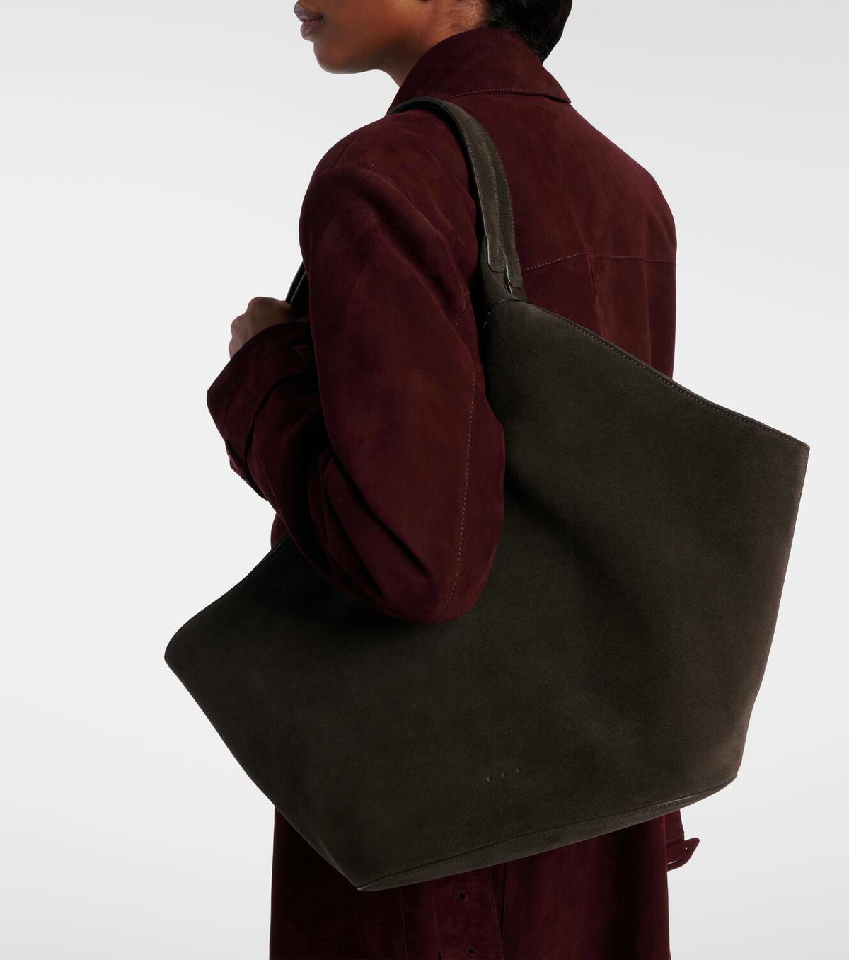 Aesther Ekme Phantom Large suede tote bag Aesther Ekme
