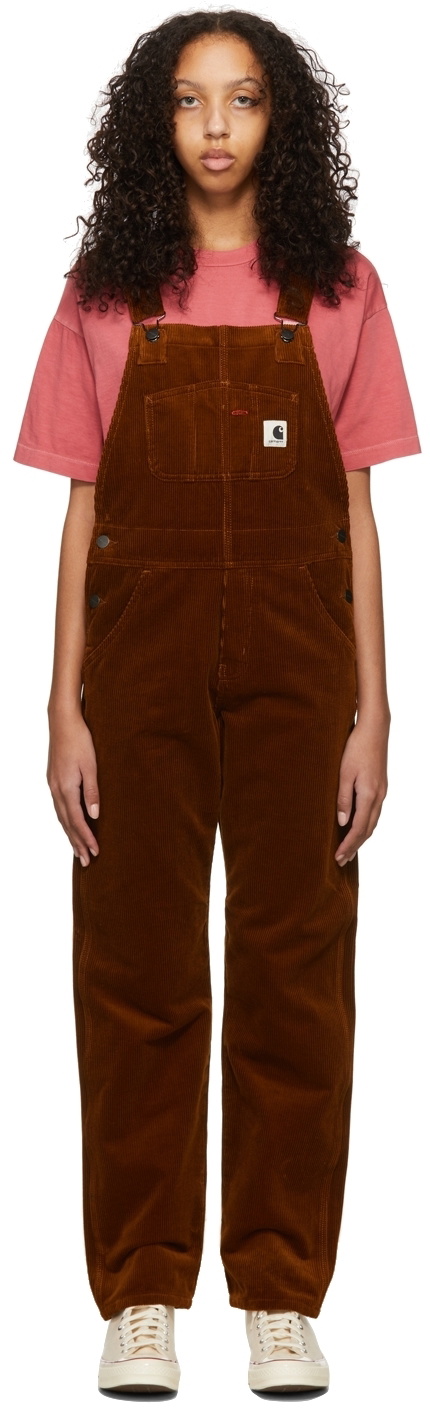 Carhartt Work In Progress Brown Cotton Overalls Carhartt WIP