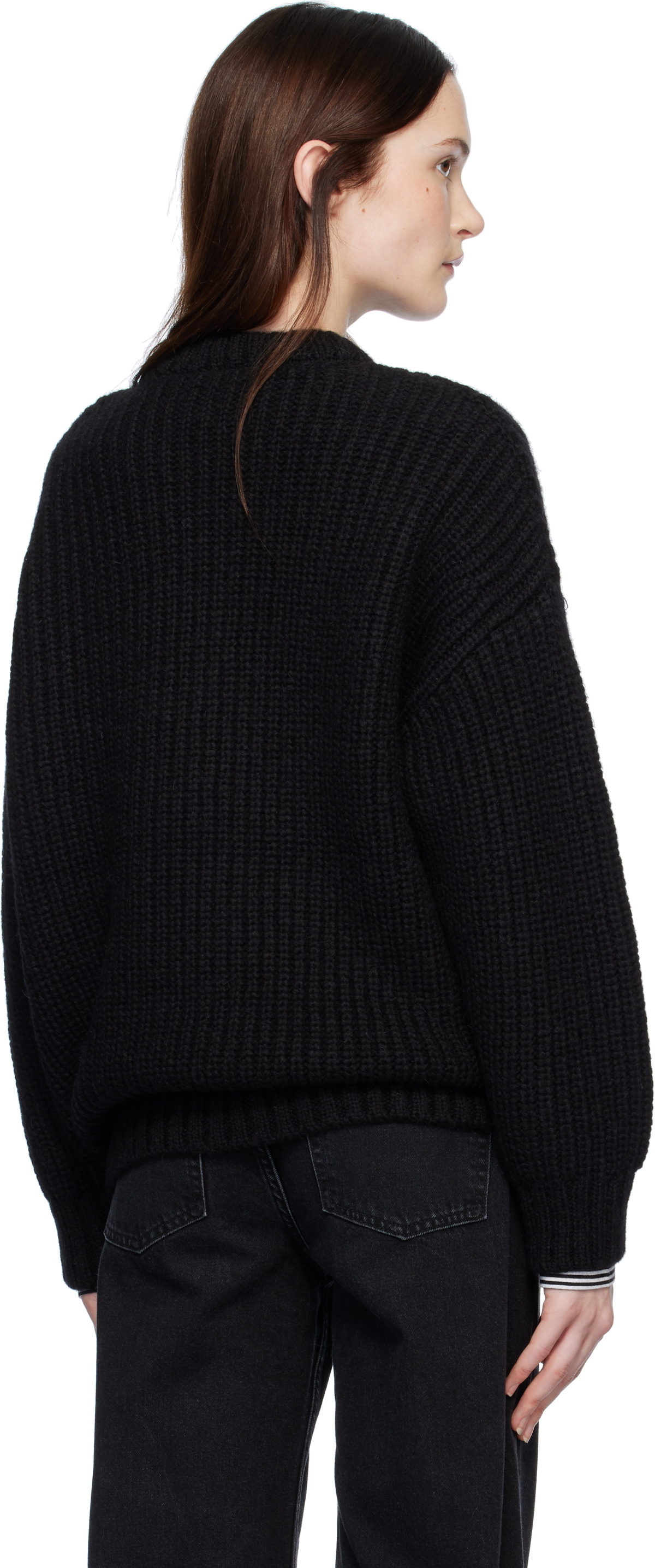 ANINE BING Black Sydney Sweater ANINE BING