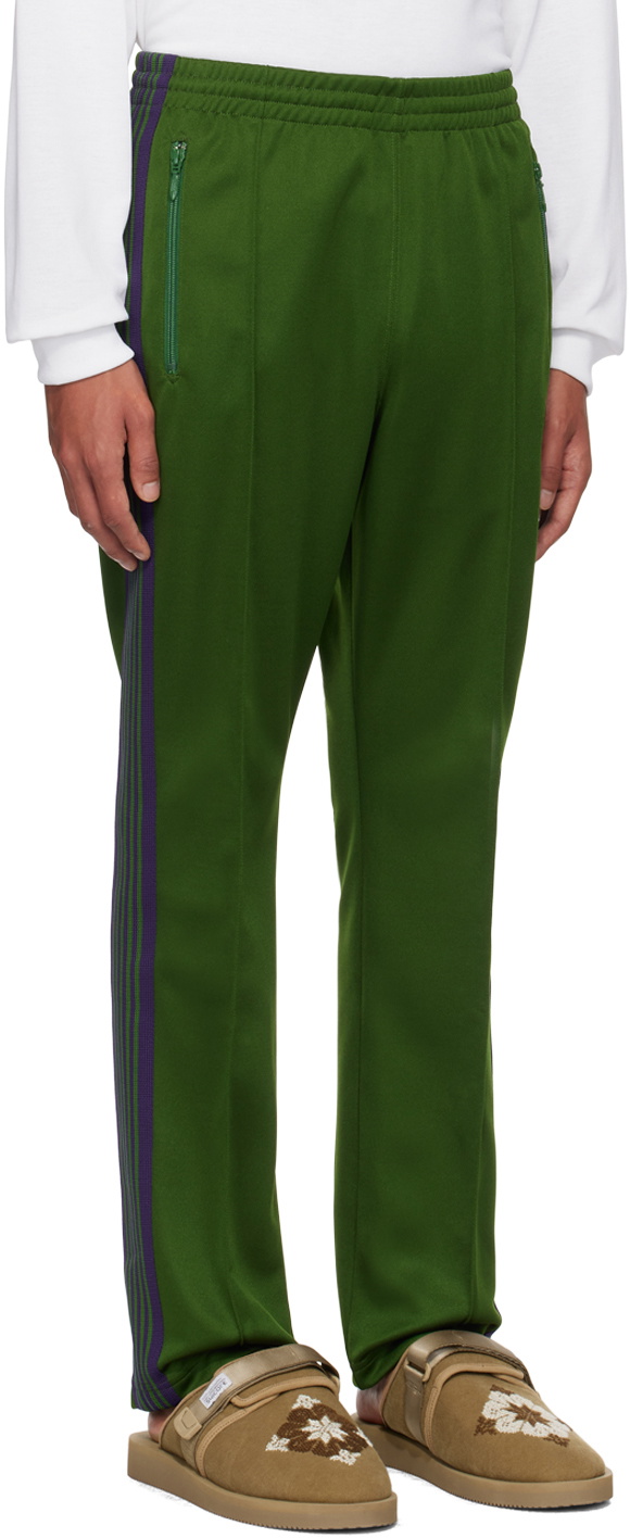 NEEDLES Green Drawstring Track Pants Needles