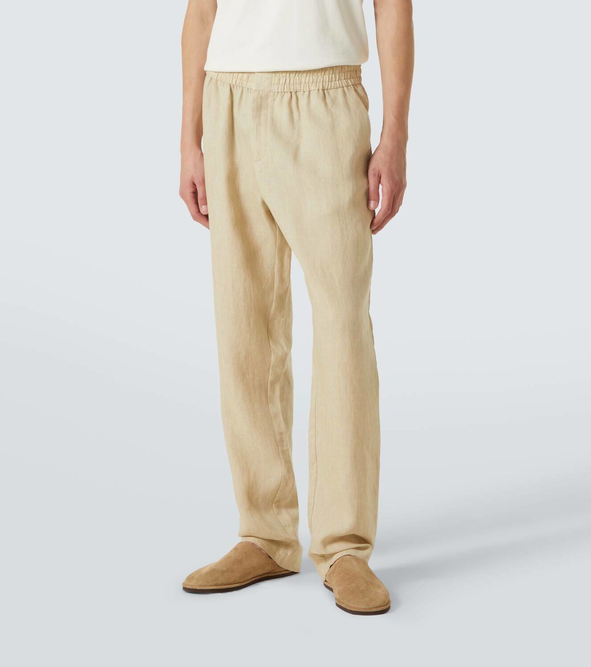 Sunspel Linen straight pants Sunspel