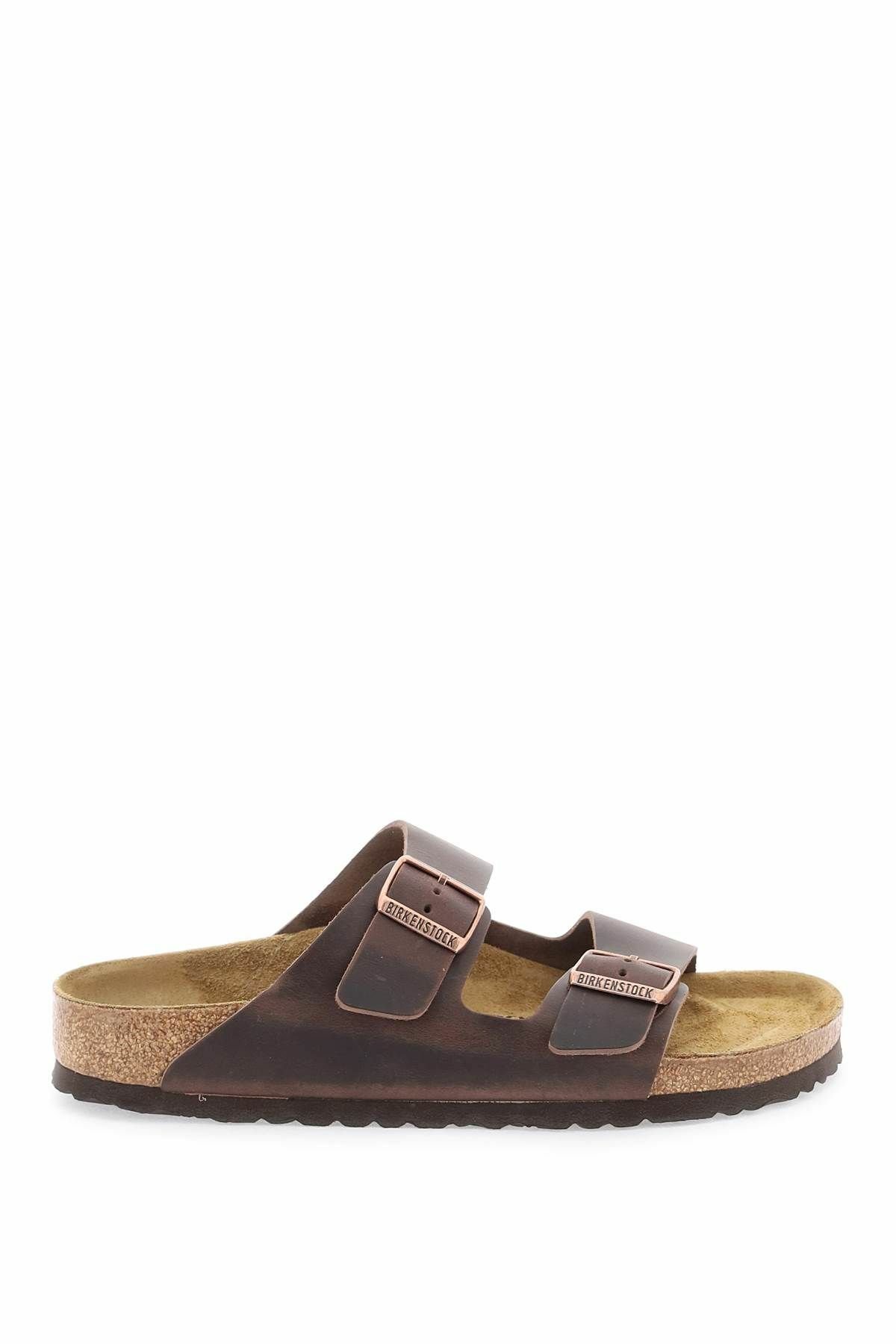 BIRKENSTOCK arizona slides narrow fit Brown Birkenstock