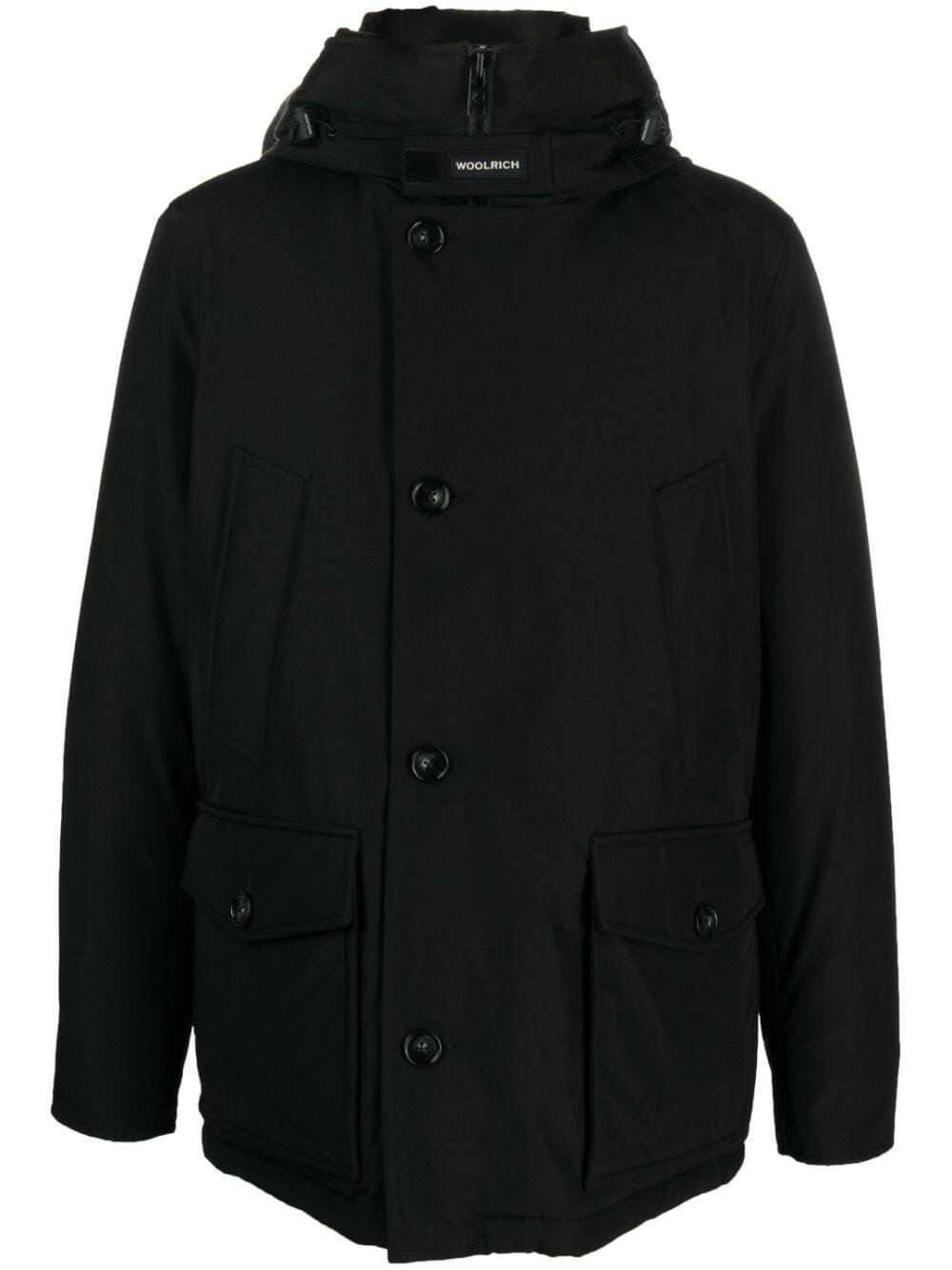 WOOLRICH - Jacket With Logo Woolrich