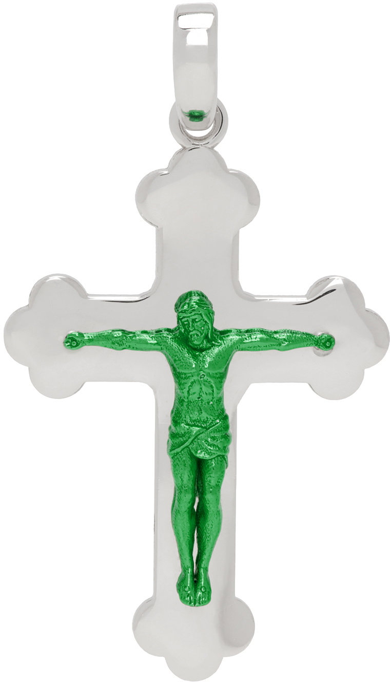 VEERT White Gold 'The Small Jesus Piece' Pendant VEERT
