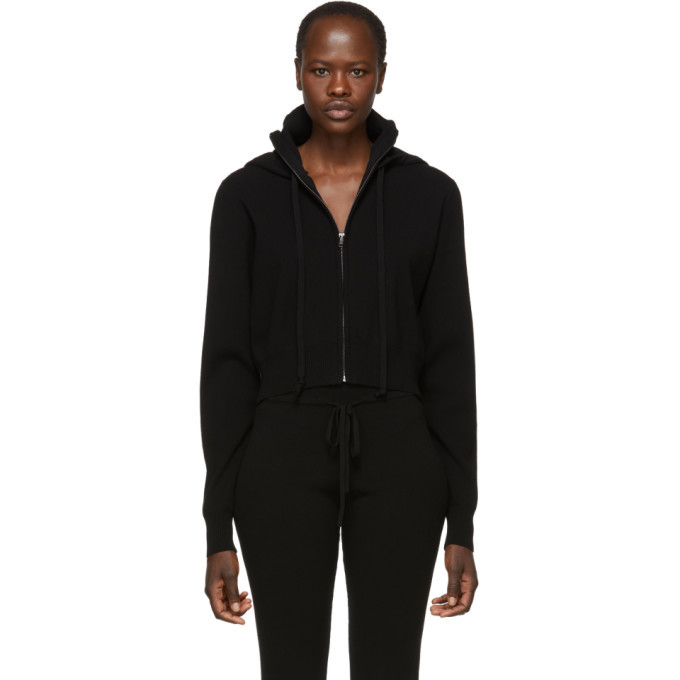 Live the Process Black Cropped Hoodie Live the Process