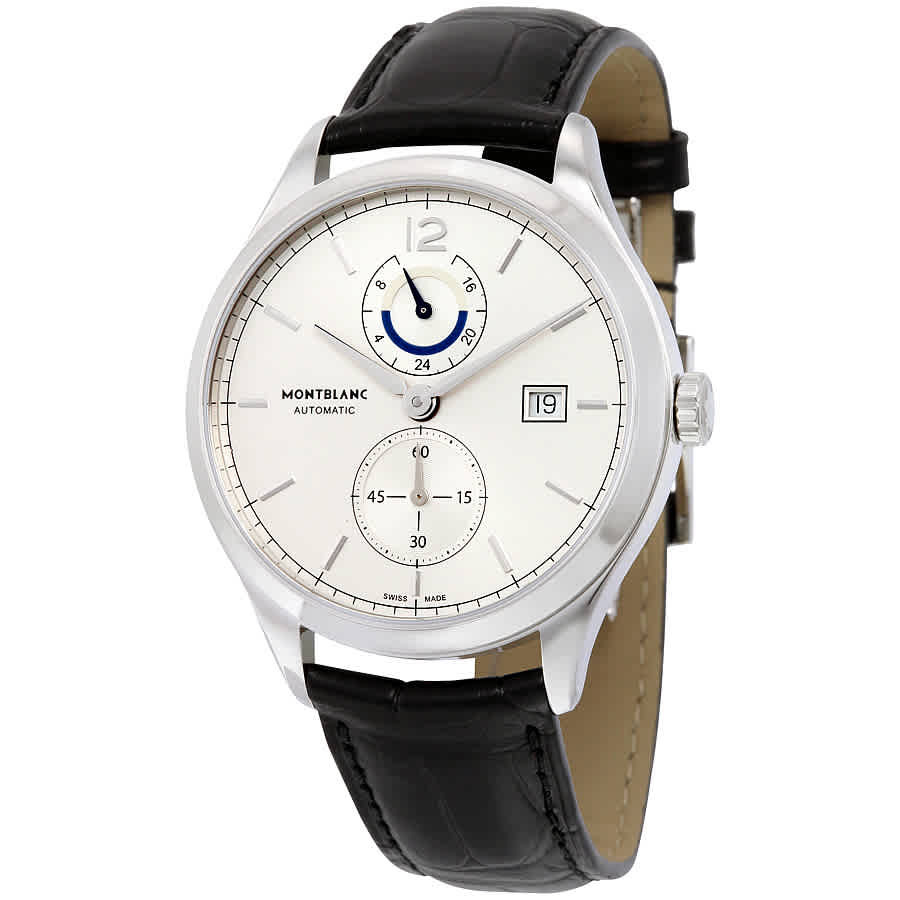 Montblanc Heritage Chronometrie Dual Time Automatic Mens Watch 112540 Montblanc