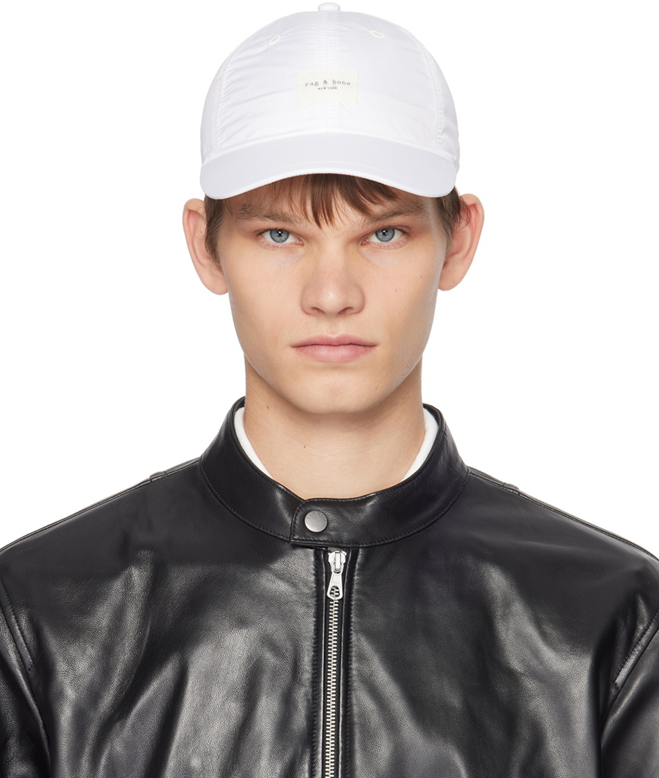 rag & bone White Addison Cap Rag and Bone
