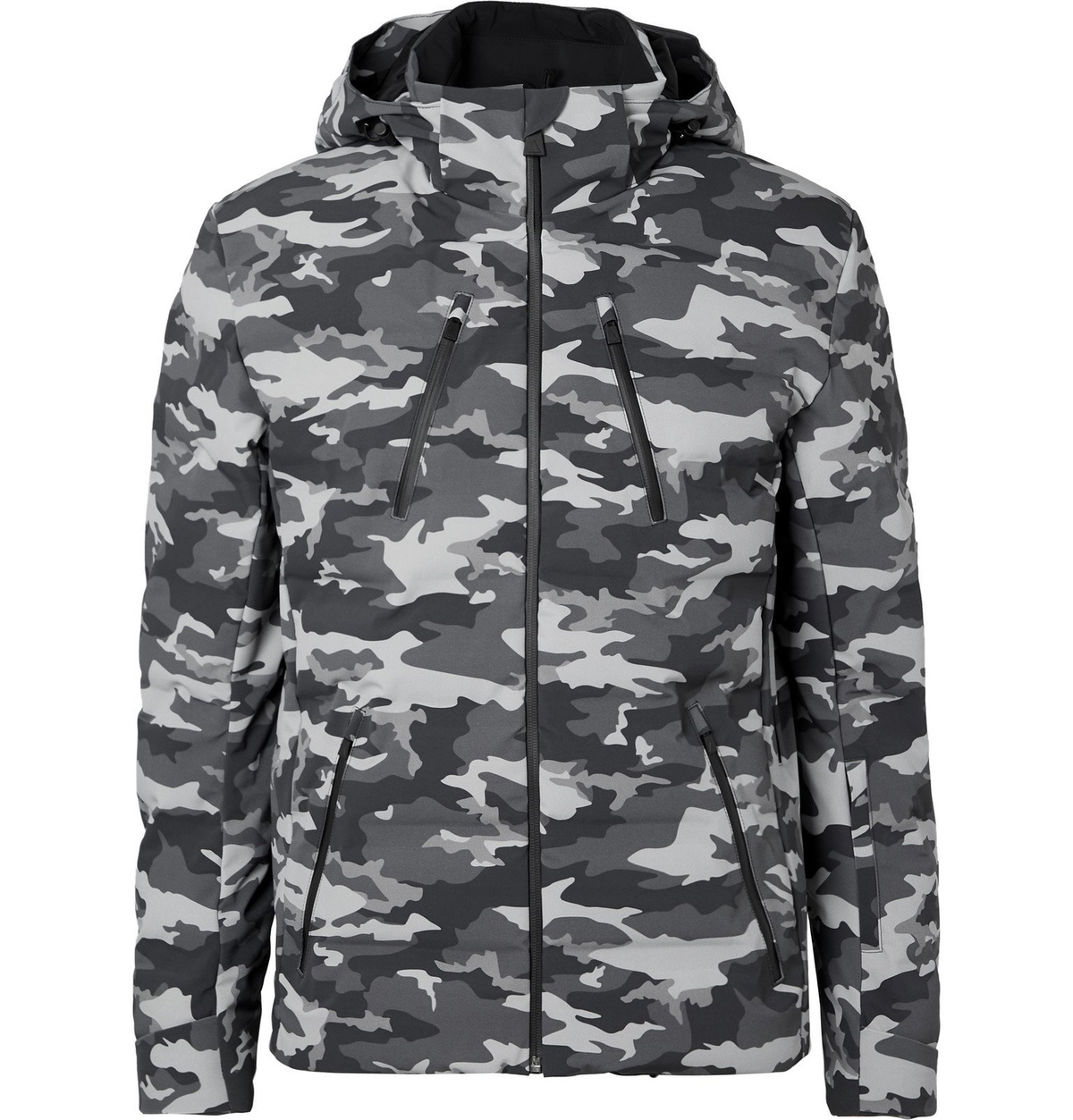 Aztech Mountain - Nuke Suit Waterproof Hooded Down Ski Jacket - Gray ...