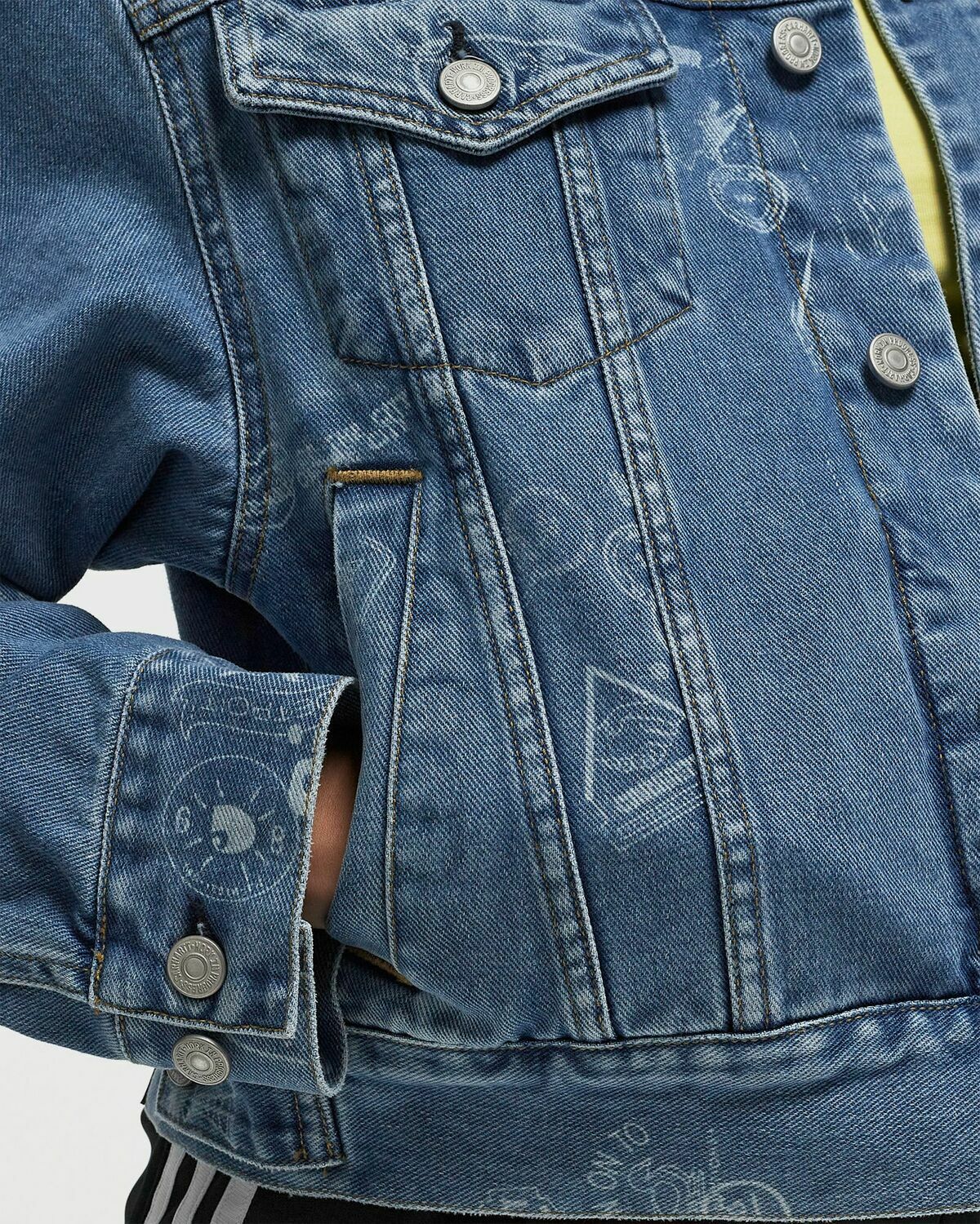 Carhartt Wip Stamp Jacket Blue Denim Jackets Carhartt WIP