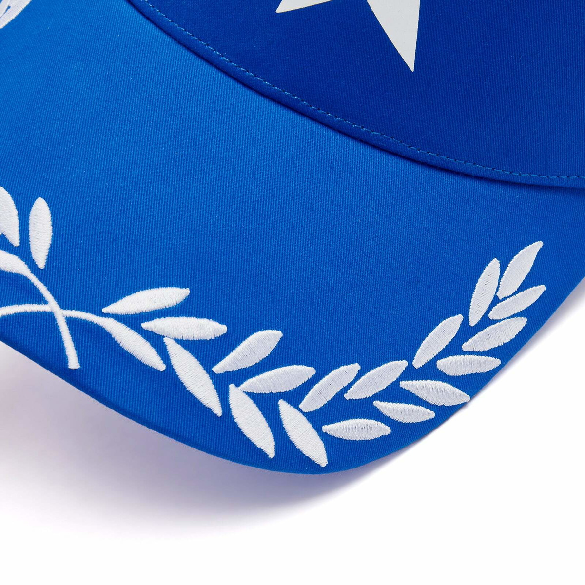 END. x Cole Buxton Cb Star Racing Cap in Cobalt Blue Cole Buxton