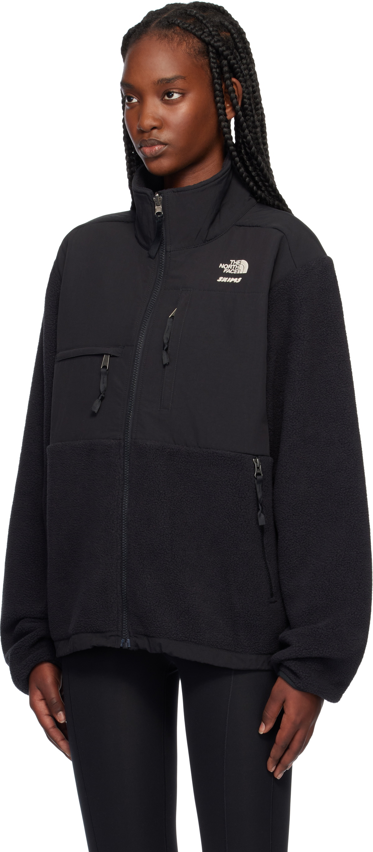 SKIMS SSENSE Exclusive The North Face Edition Denali Fleece Jacket SKIMS