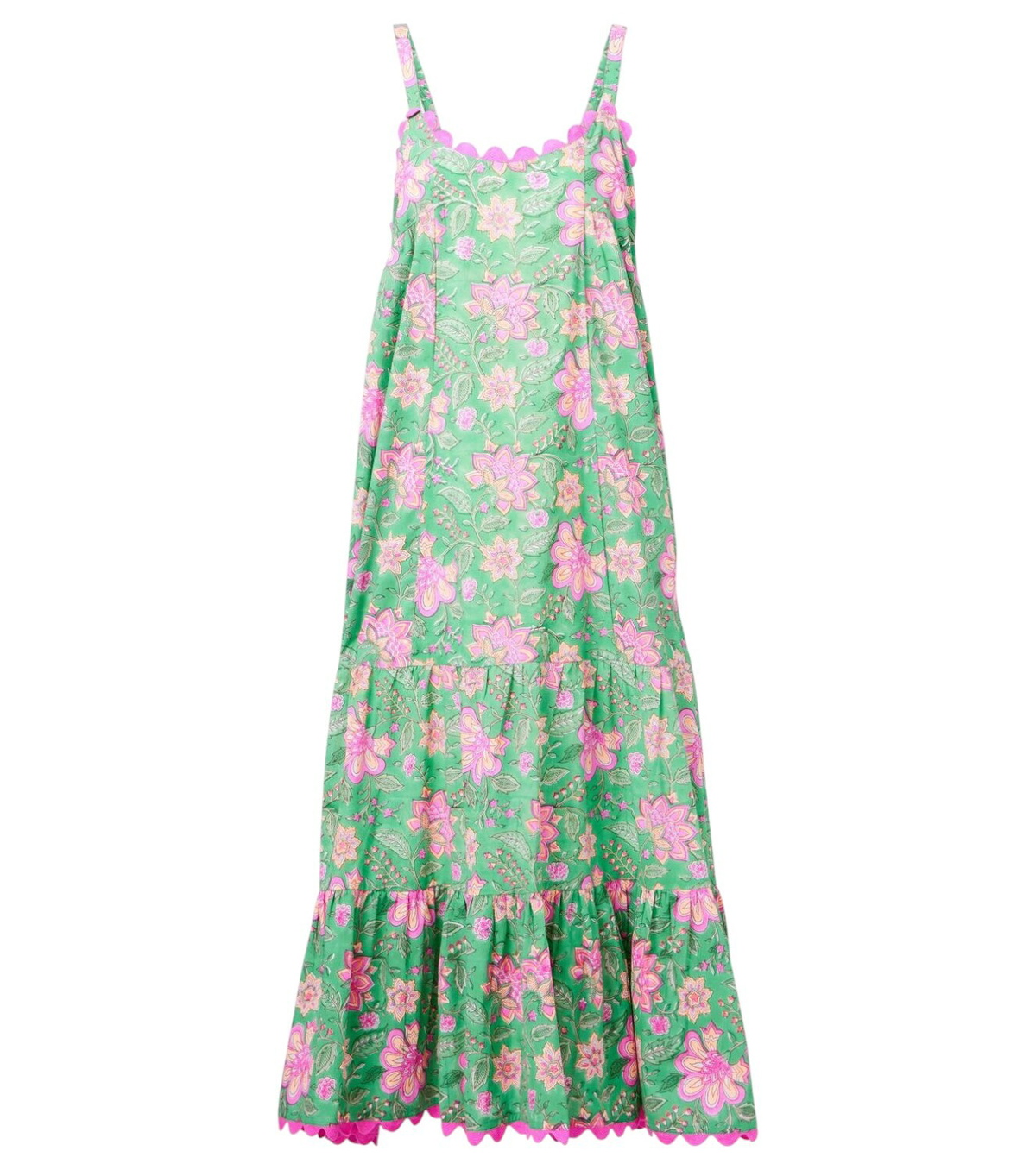 Juliet Dunn Printed cotton maxi dress Juliet Dunn