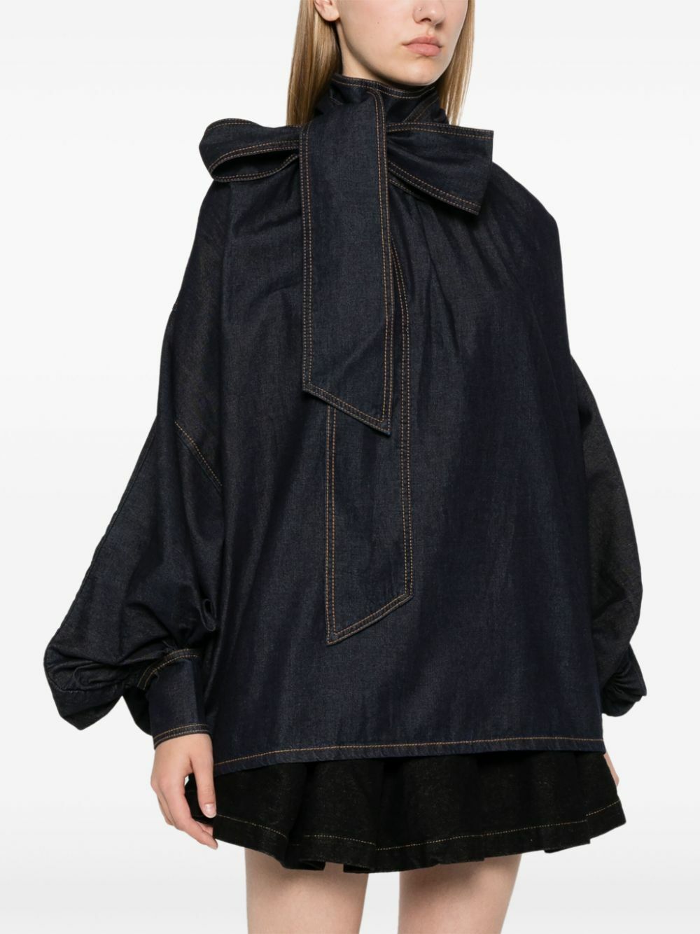 ZIMMERMANN Illustration Denim Blouse Zimmermann