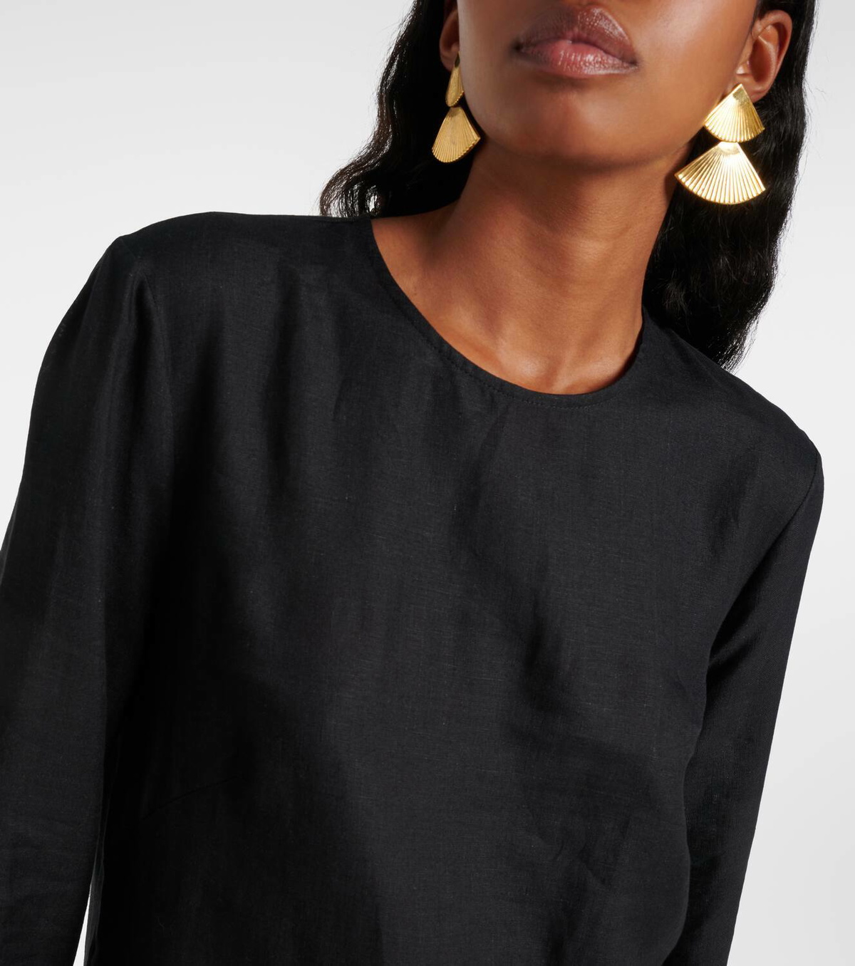 Taller Marmo Murray linen shift dress Taller Marmo