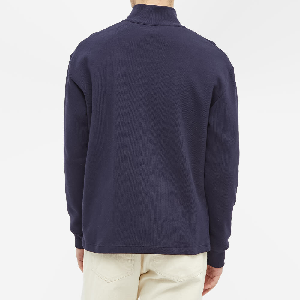 Armor-Lux Men's Half Zip Pocket Sweat in Navy Armor Lux