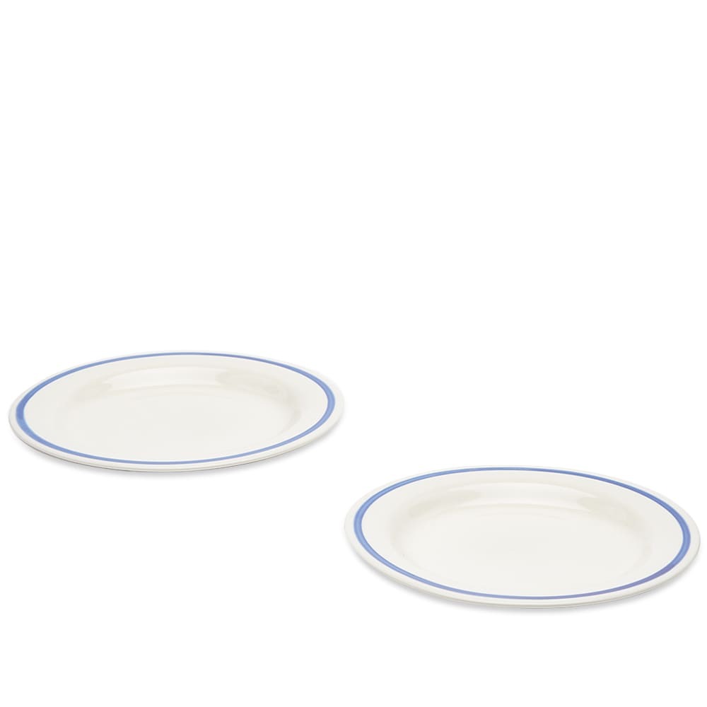 HAY Sobremesa Plate - Set of 2 in Blue HAY