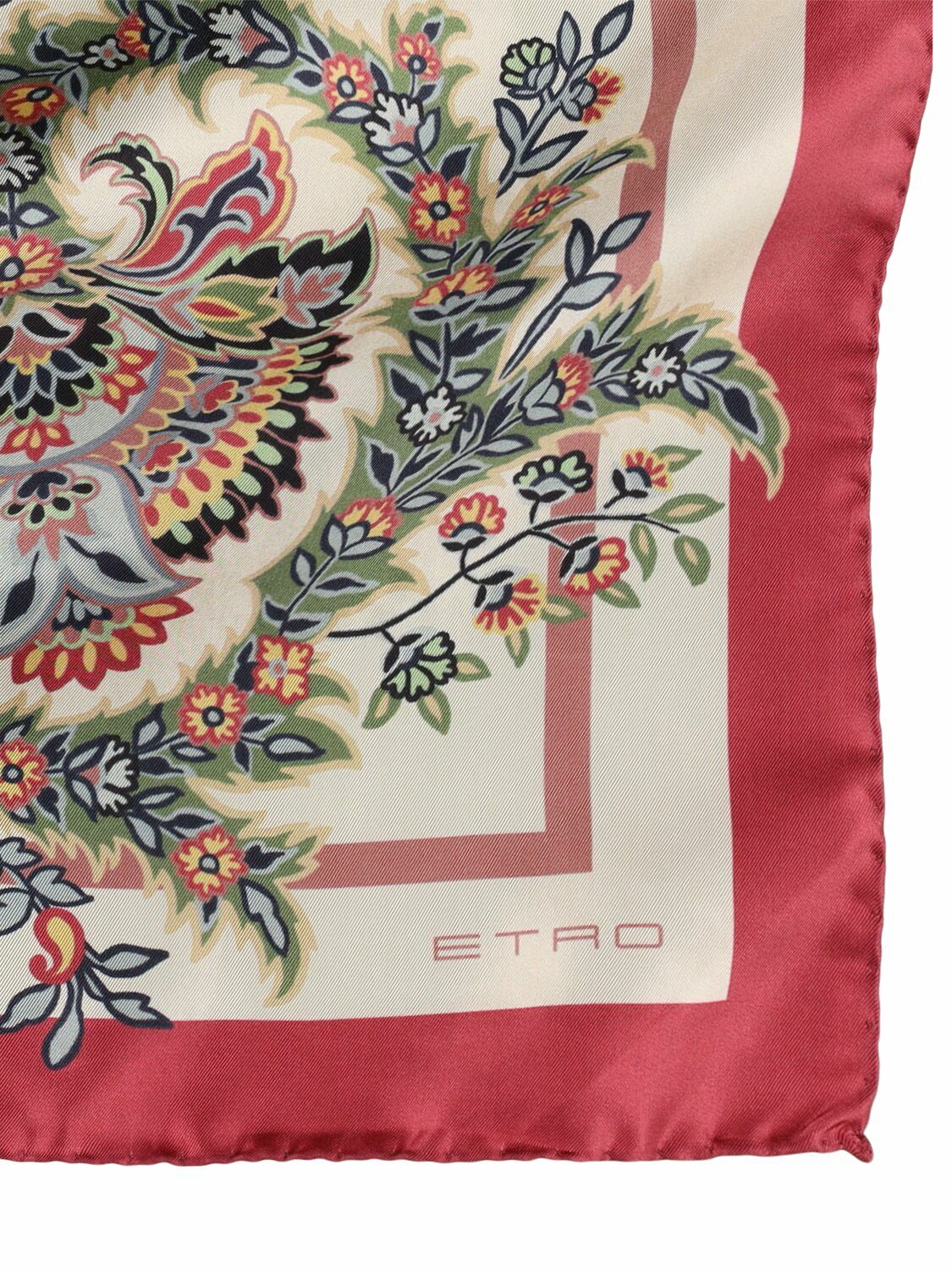 ETRO Printed Silk Scarf Etro