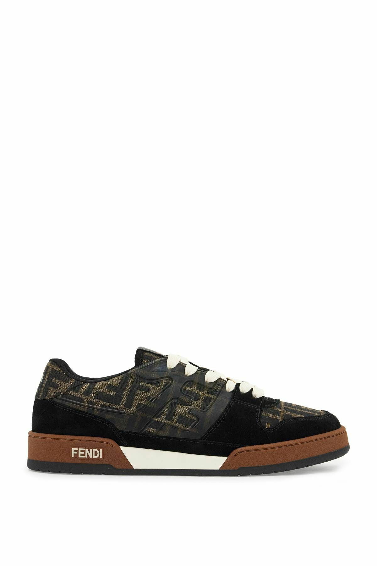 FENDI fendi match sneakers Brown Fendi