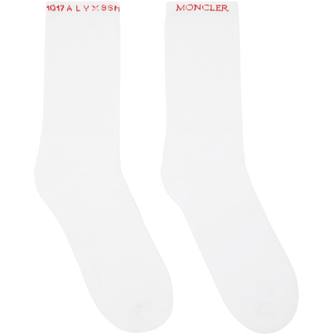 Moncler Genius 6 Moncler 1017 ALYX 9SM Three-Pack Multicolor Logo Socks ...