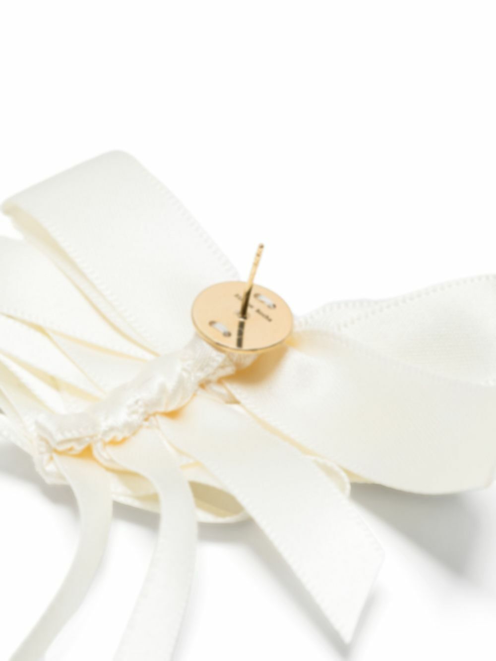 Simone Rocha Rosette Bow Earrings Simone Rocha