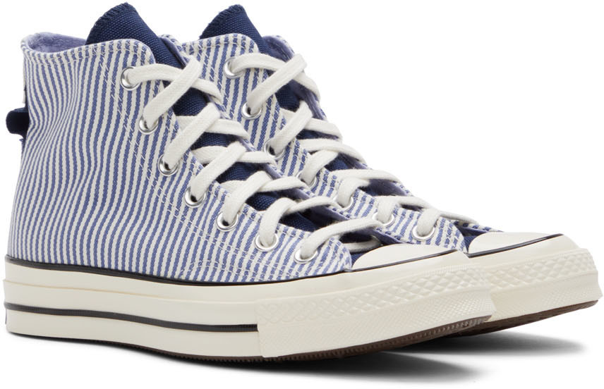 Converse Indigo & White Chuck 70 Sneakers Converse