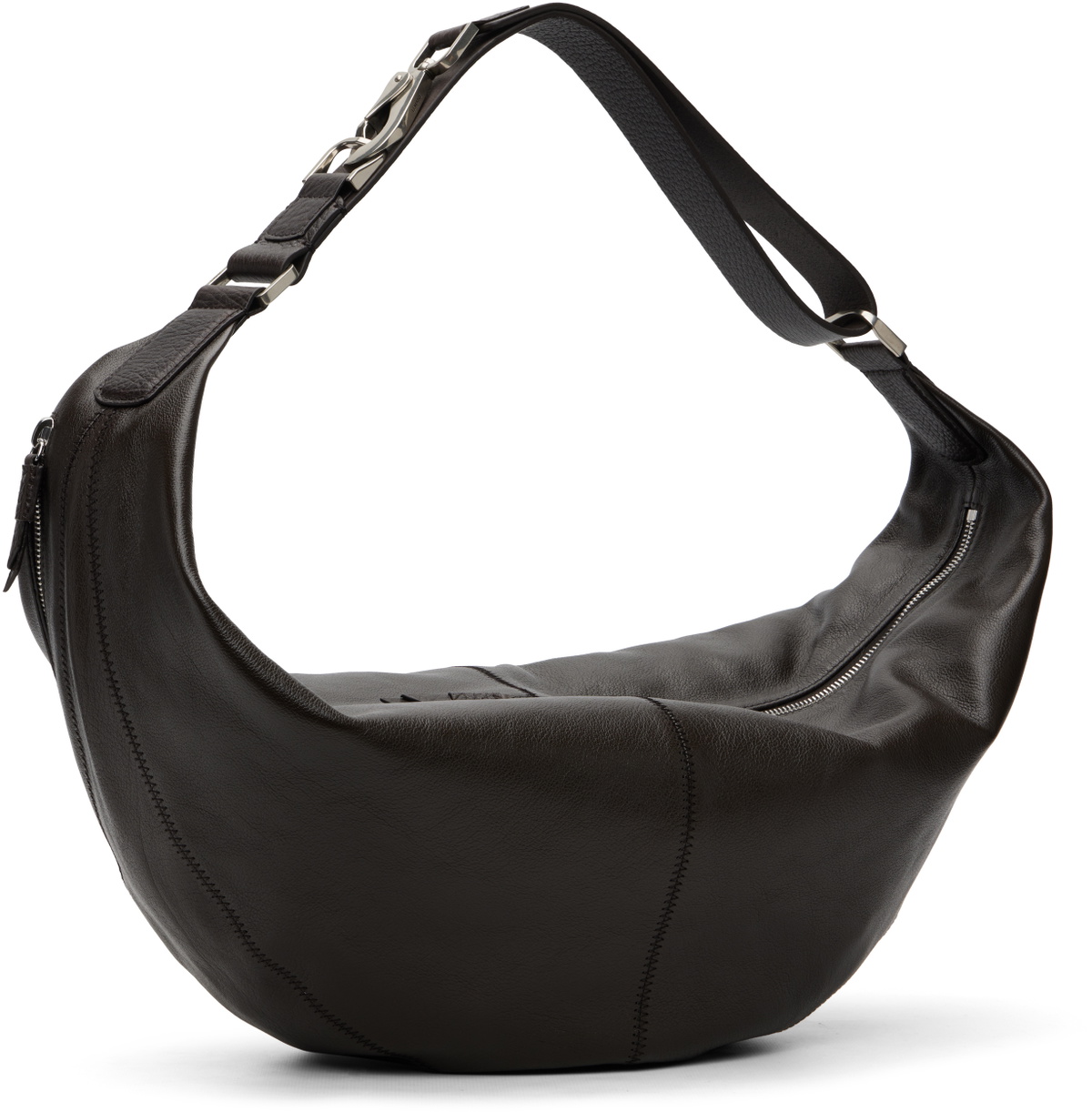 LEMAIRE Brown Quiver Clip Bag Lemaire