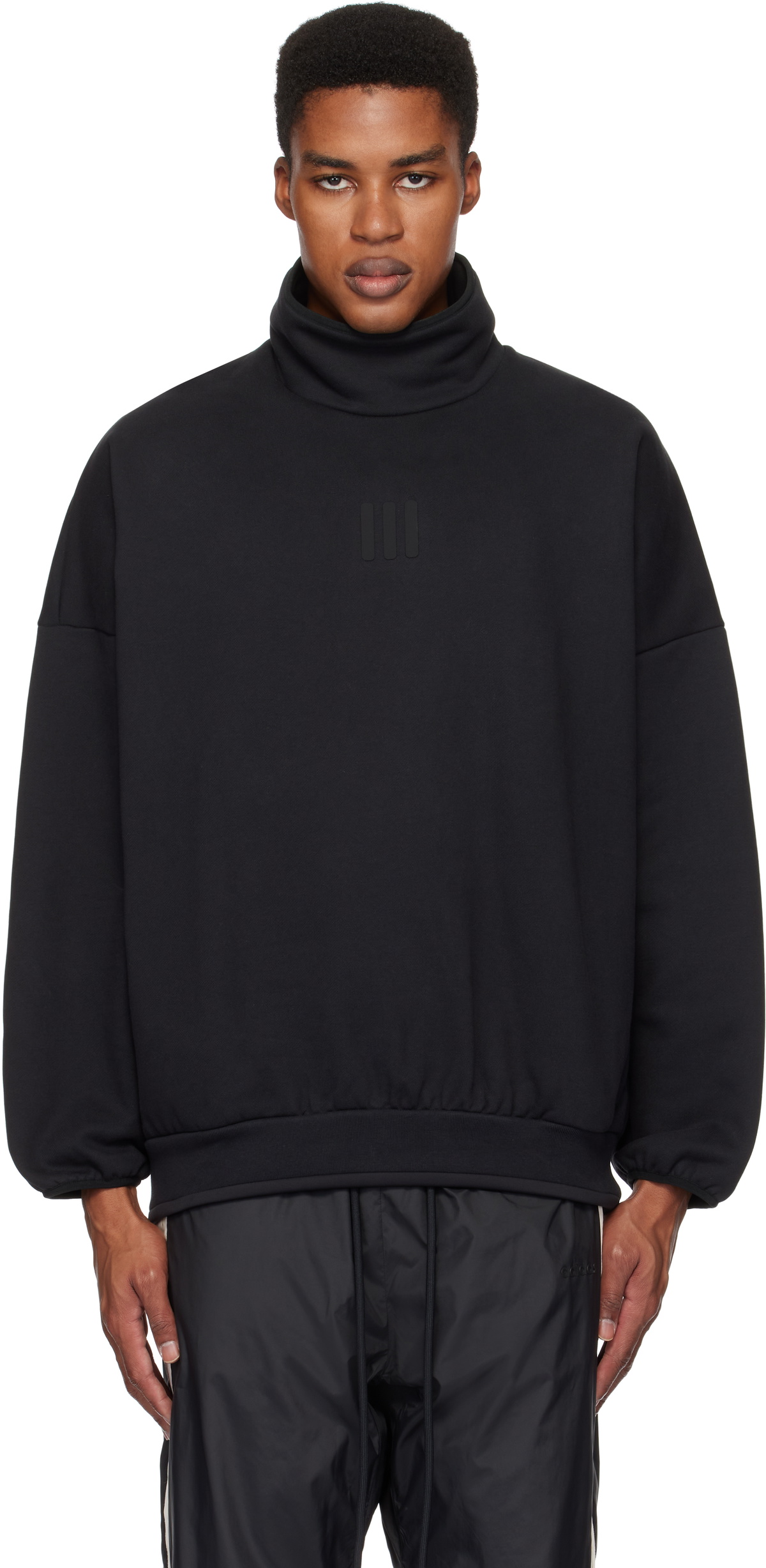 Fear of God Athletics Black adidas Originals Edition Heavy Fleece ...