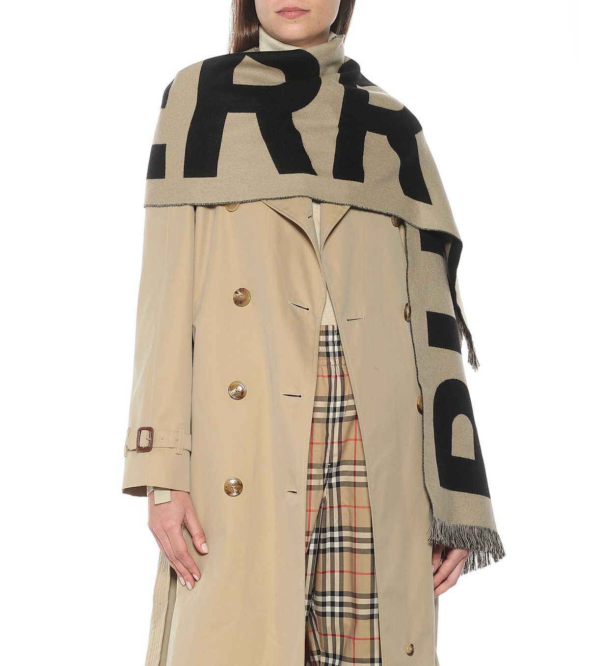 Burberry - Logo wool scarf Burberry