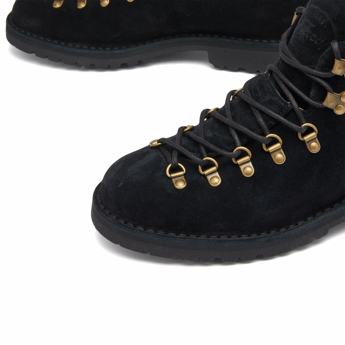 Fracap Men's M120 Commando Sole Scarponcino Boot in Black Suede Fracap