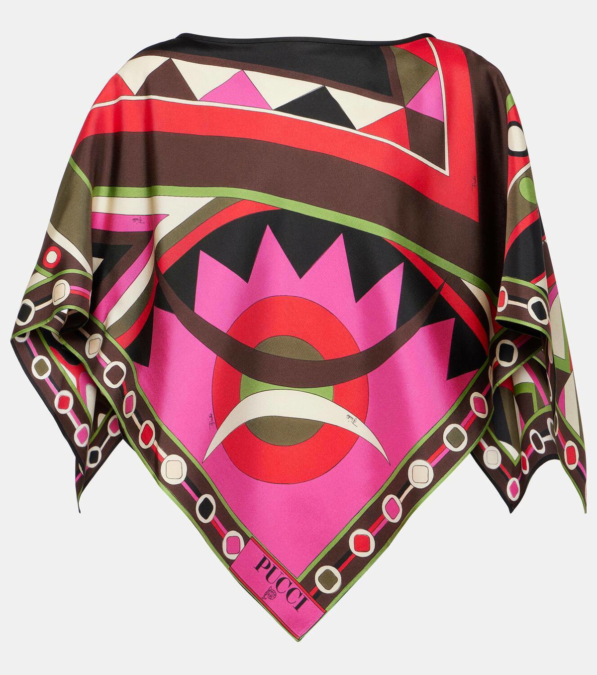 Pucci Vivara silk top Emilio Pucci
