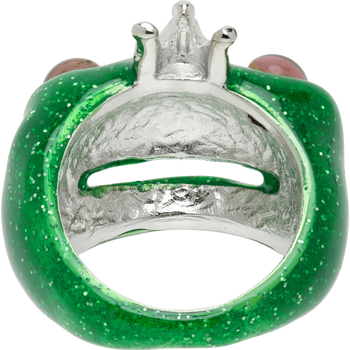 Collina Strada Green Frog Prince Ring Collina Strada