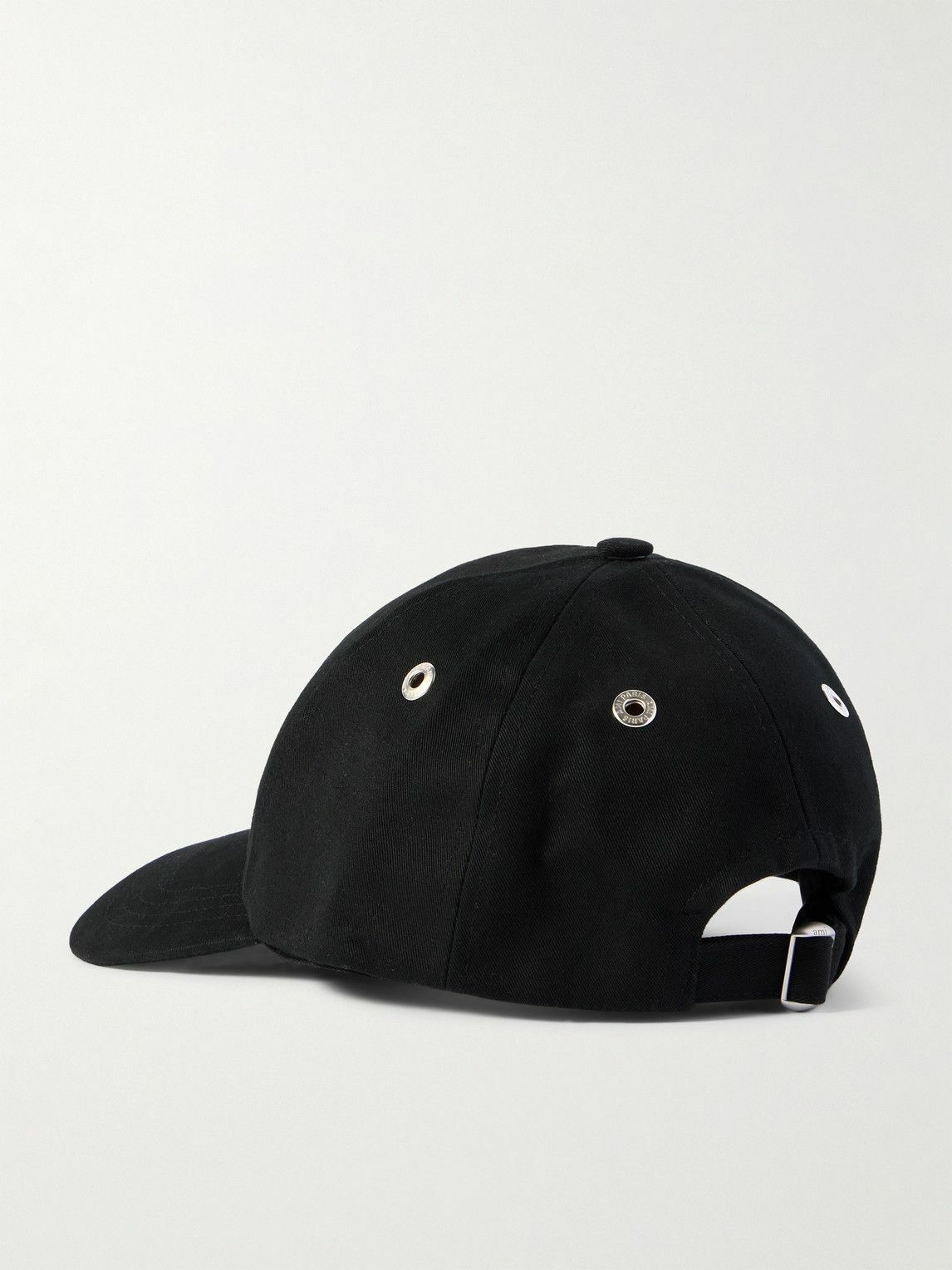 AMI PARIS - Logo-Embroidered Cotton-Twill Baseball Cap AMI