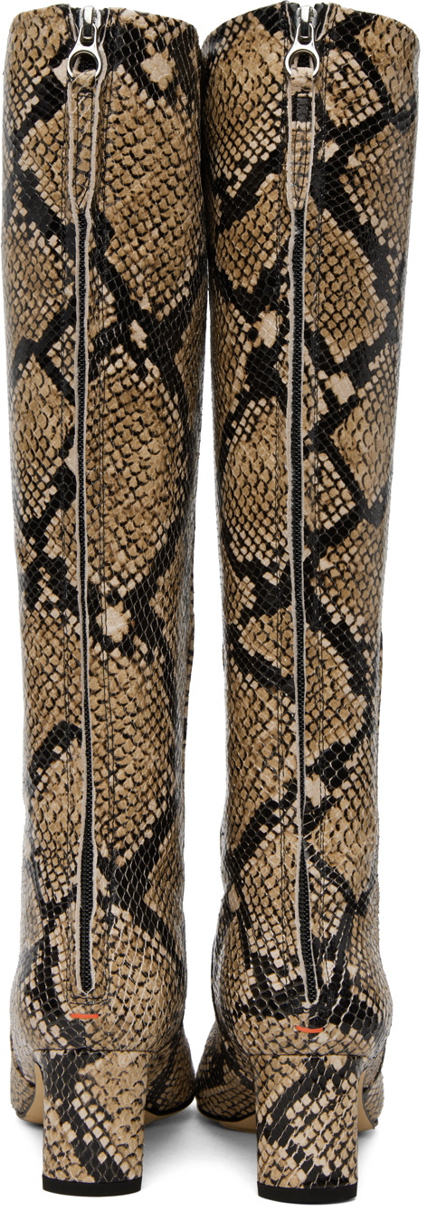 Aeyde Beige Taylor Boots Aeyde