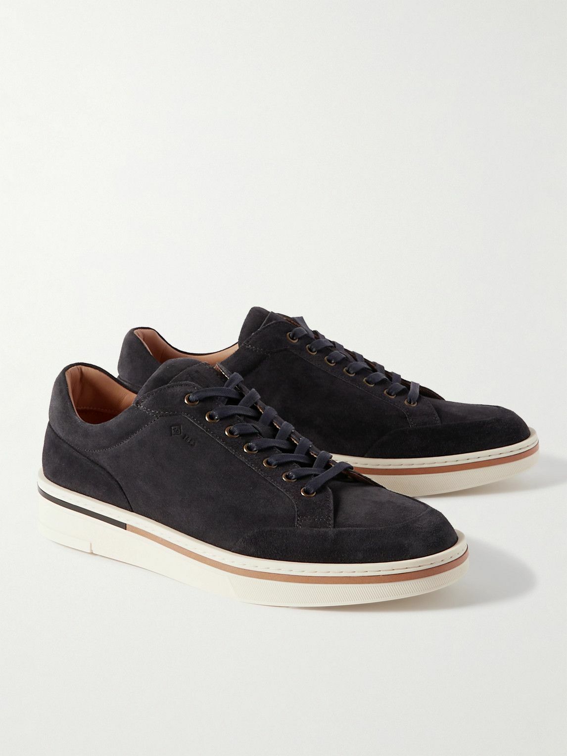 Dunhill - Metropolitan Suede Sneakers - Blue Dunhill