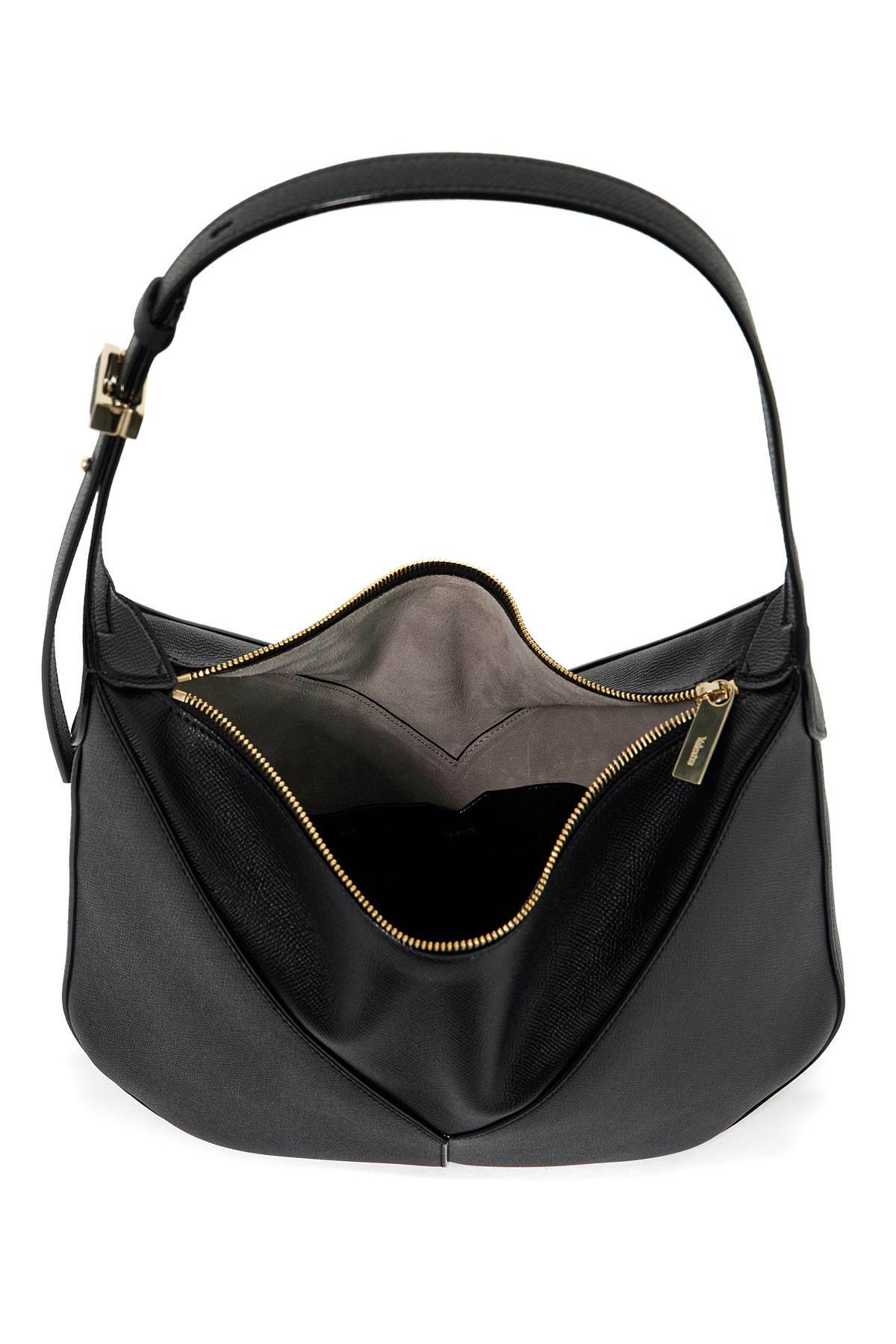 VALEXTRA hobo vivi hand Black Valextra