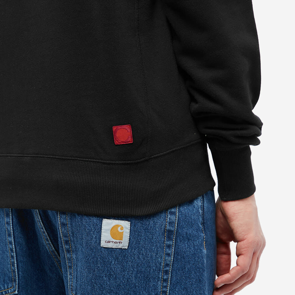 CLOT Patchwork Logo Crew Sweat in Black CLOT