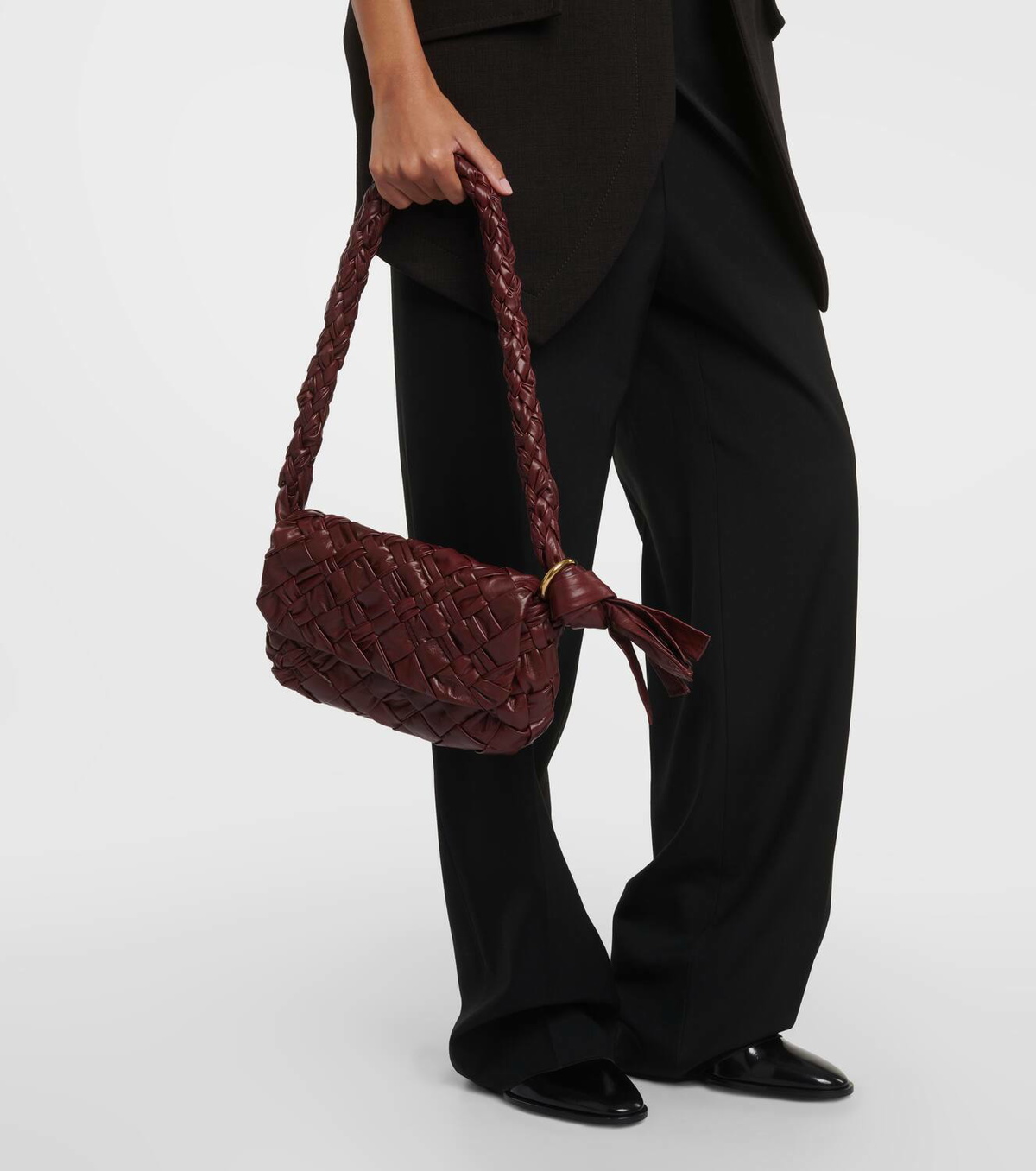 Bottega Veneta Kalimero Citta Small leather shoulder bag Bottega Veneta