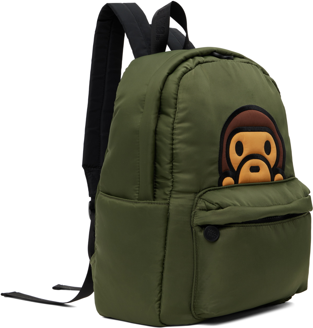 BAPE Khaki Baby Milo Medium Backpack A Bathing Ape