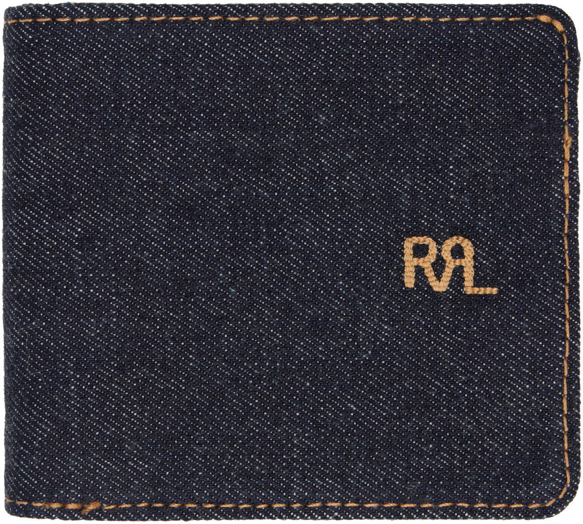 RRL Navy Denim Billfold Wallet RRL