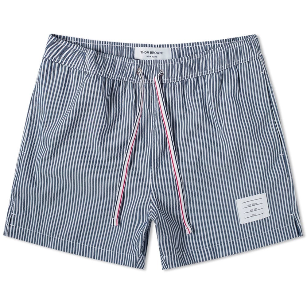 Thom Browne Seersucker Drawcord Short Thom Browne
