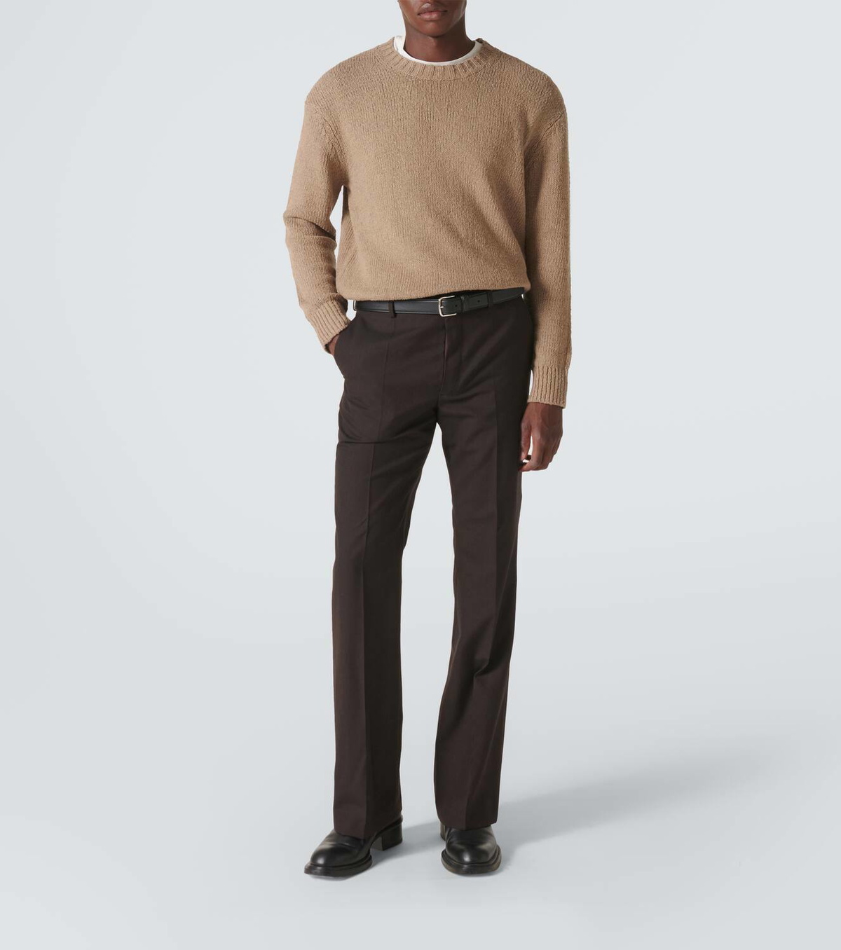 Frame Ribbed-knit cotton sweater Frame Denim