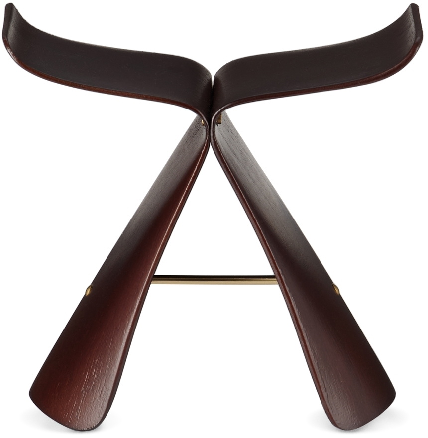 Vitra Brown Butterfly Stool Miniature Vitra