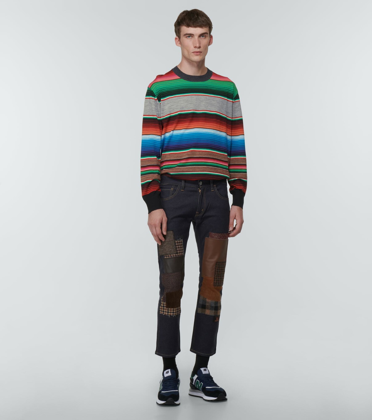 Junya Watanabe - Striped wool sweater Junya Watanabe